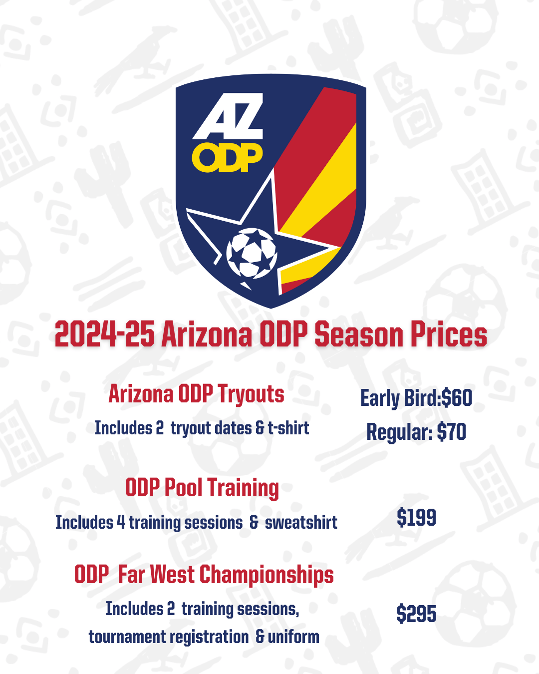 Arizona Soccer Association Announces 2024-25 ODP Pool Training Rosters ...